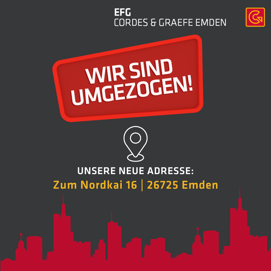 Wir sind umgezogen - neue Adresse: Zum Nordkai 16, 26725 Emden | EFG ...