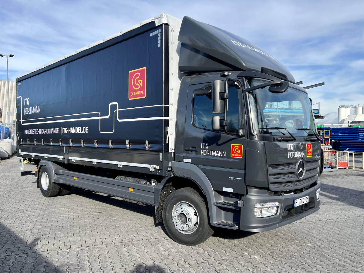 Neuer ITG-LKW im Fuhrpark | ITG Hortmann KG