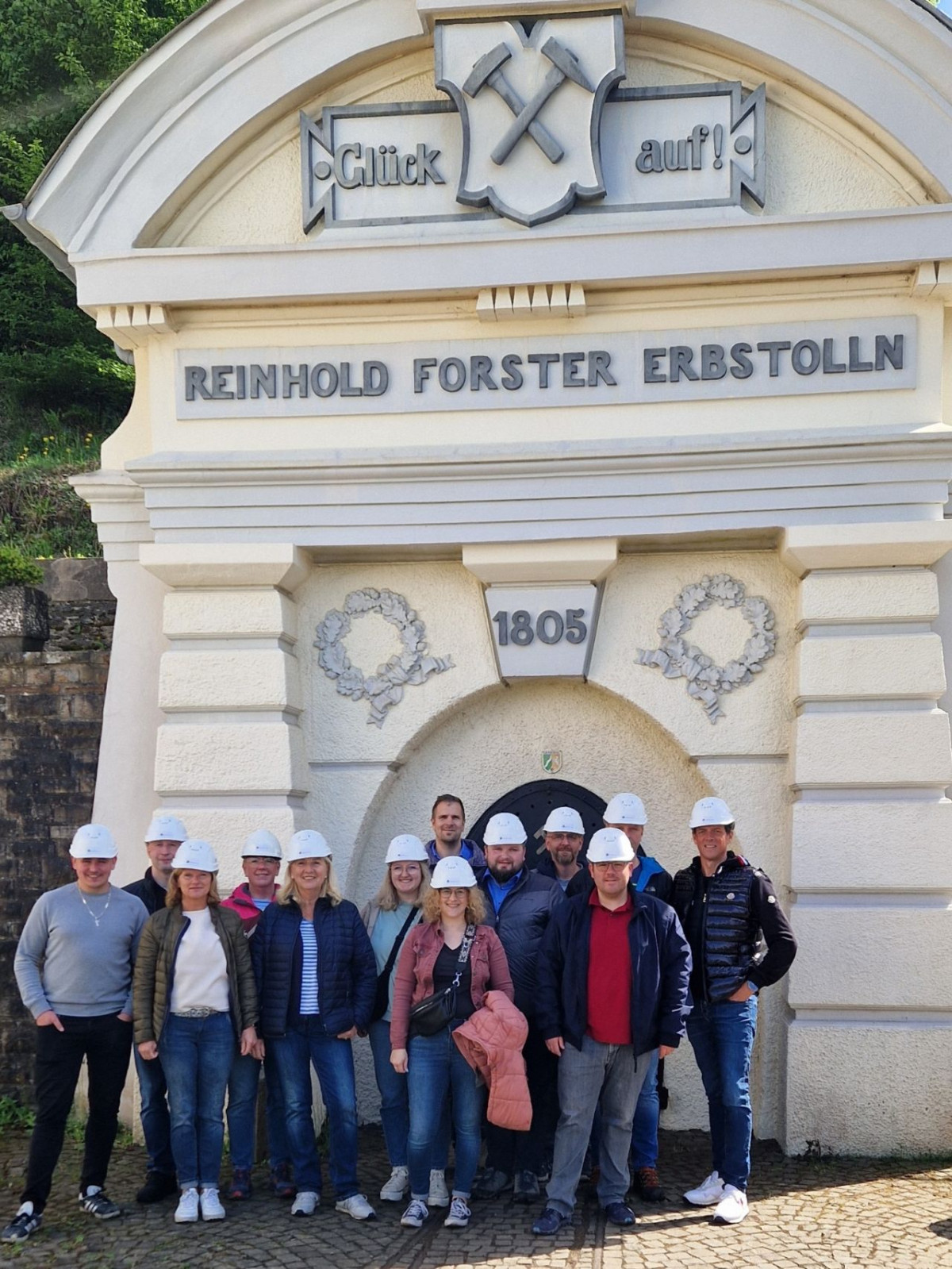 Besichtigung des Reinhold Forster Erbstollen | ITG Hortmann KG