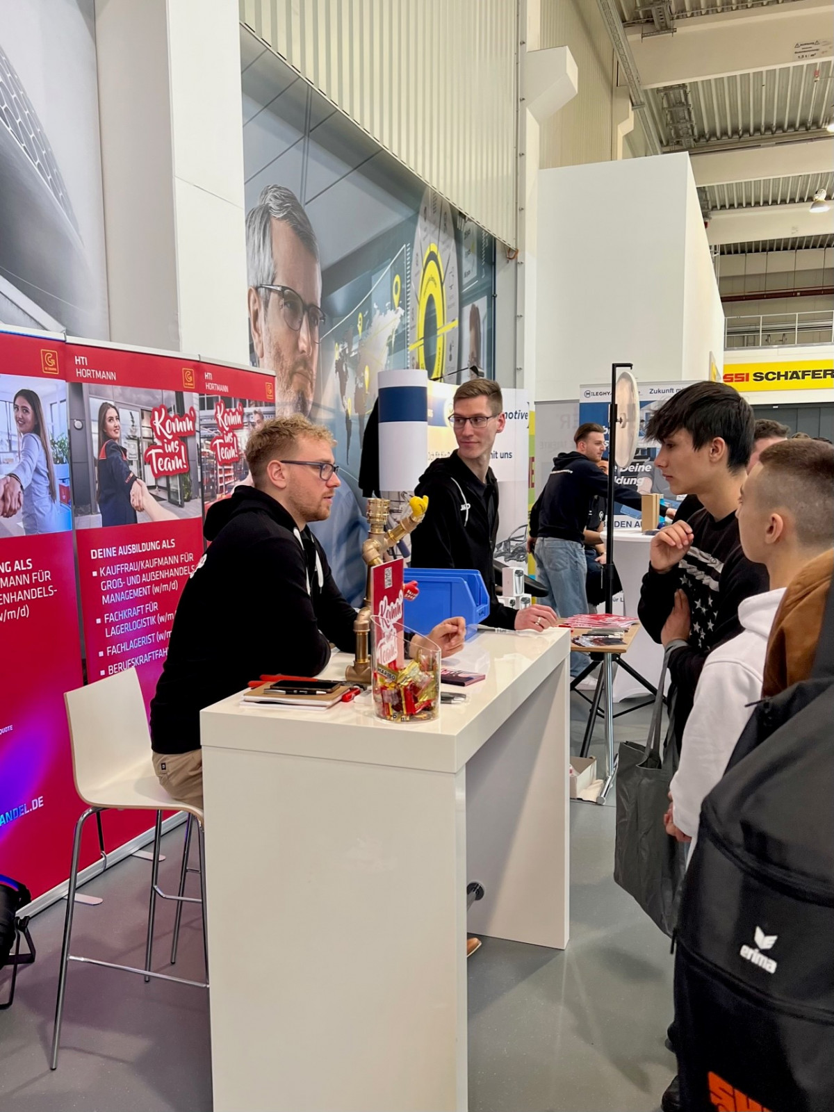 HTI Hortmann auf der Ausbildungsmesse SüdSiegerland | HTI Hortmann KG